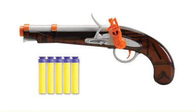 Buzz Bee Intelligence Corporation: New Buzzbee Pirate Blaster!